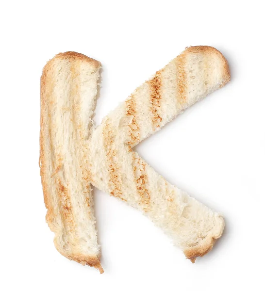 Toasted Bread Letters Table — Stock Photo © racool_studio #405889296