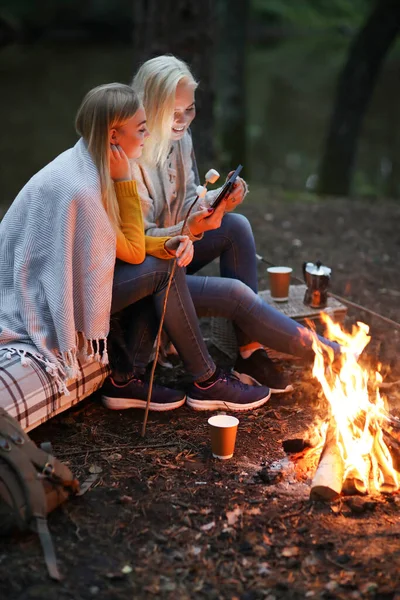 Women campfire Stock Photos, Royalty Free Women campfire Images ...