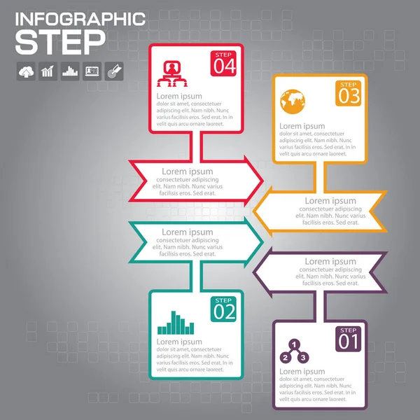 100,000 Combine steps infographic Vector Images | Depositphotos