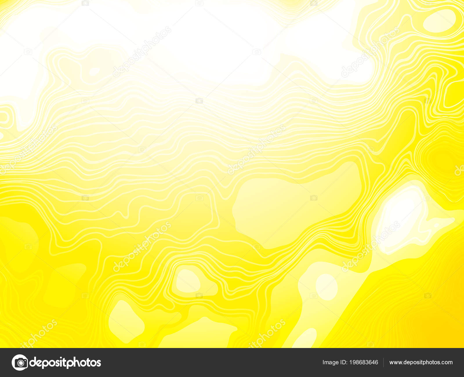 Yellow Wavy Organic Shapes Background Stock Vector Image by ©mimacz ...
