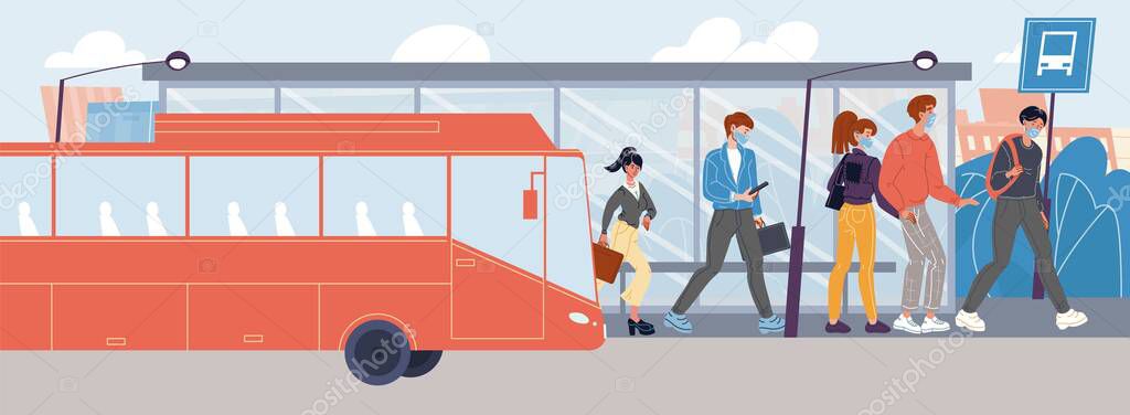 Taxi Services in Airport. Vector Flat Illustration Stock Vector Image ...