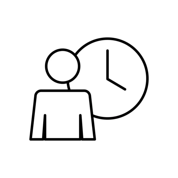 100,000 Clock person Vector Images | Depositphotos