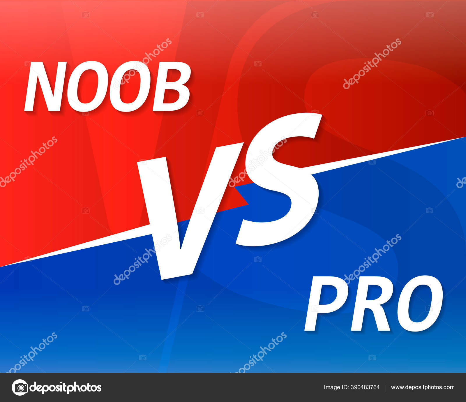 Sport competition red and blue versus Stock Vector by ©Mandarinka1970 ...