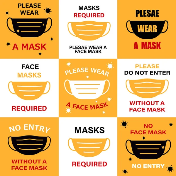 Rules for wearing a mask Stock Photos, Royalty Free Rules for wearing a ...