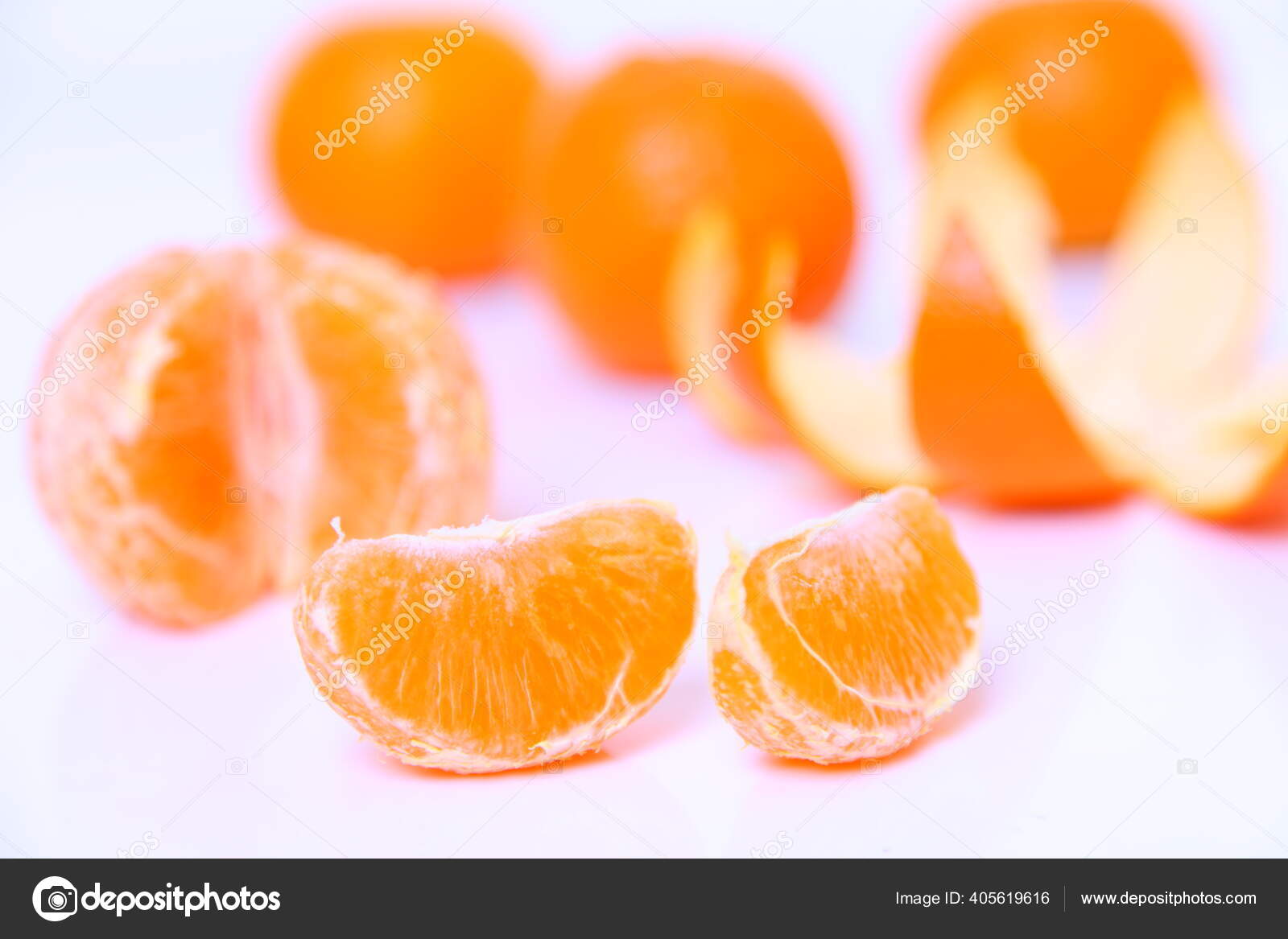 Citrus Tankan White Background Stock Photo by ©deeblue 405619616
