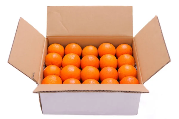 Citrus Tankan Carton Box — Stock Photo © deeblue #405619736