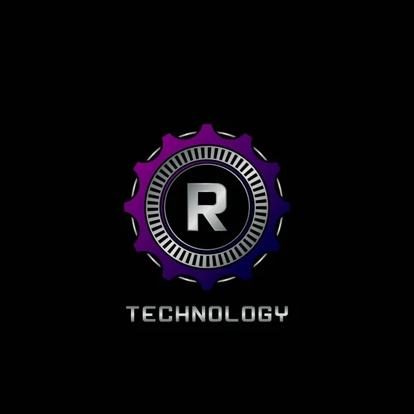 Rrr technology logo imágenes de stock de arte vectorial | Depositphotos