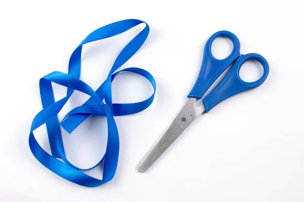 Ribbon and scissors Stock Photos, Royalty Free Ribbon and scissors ...