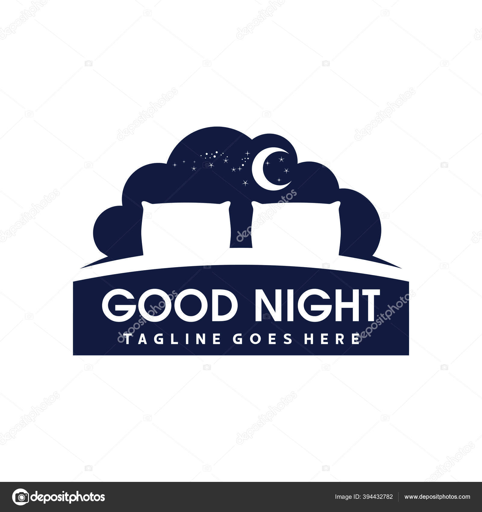 Bed Logo Sleep Logo Vector Stock Vector Image by ©WinnerCreative #394432782