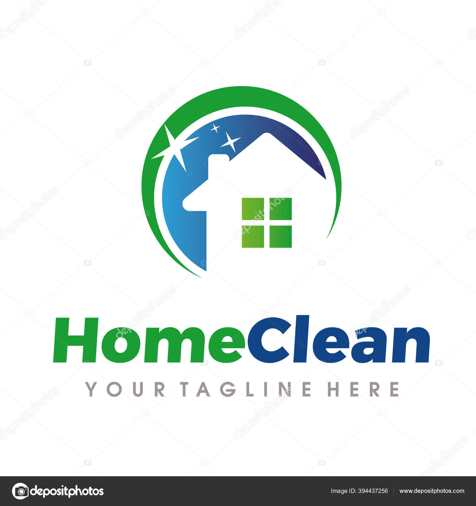 House Cleaning Logo Design