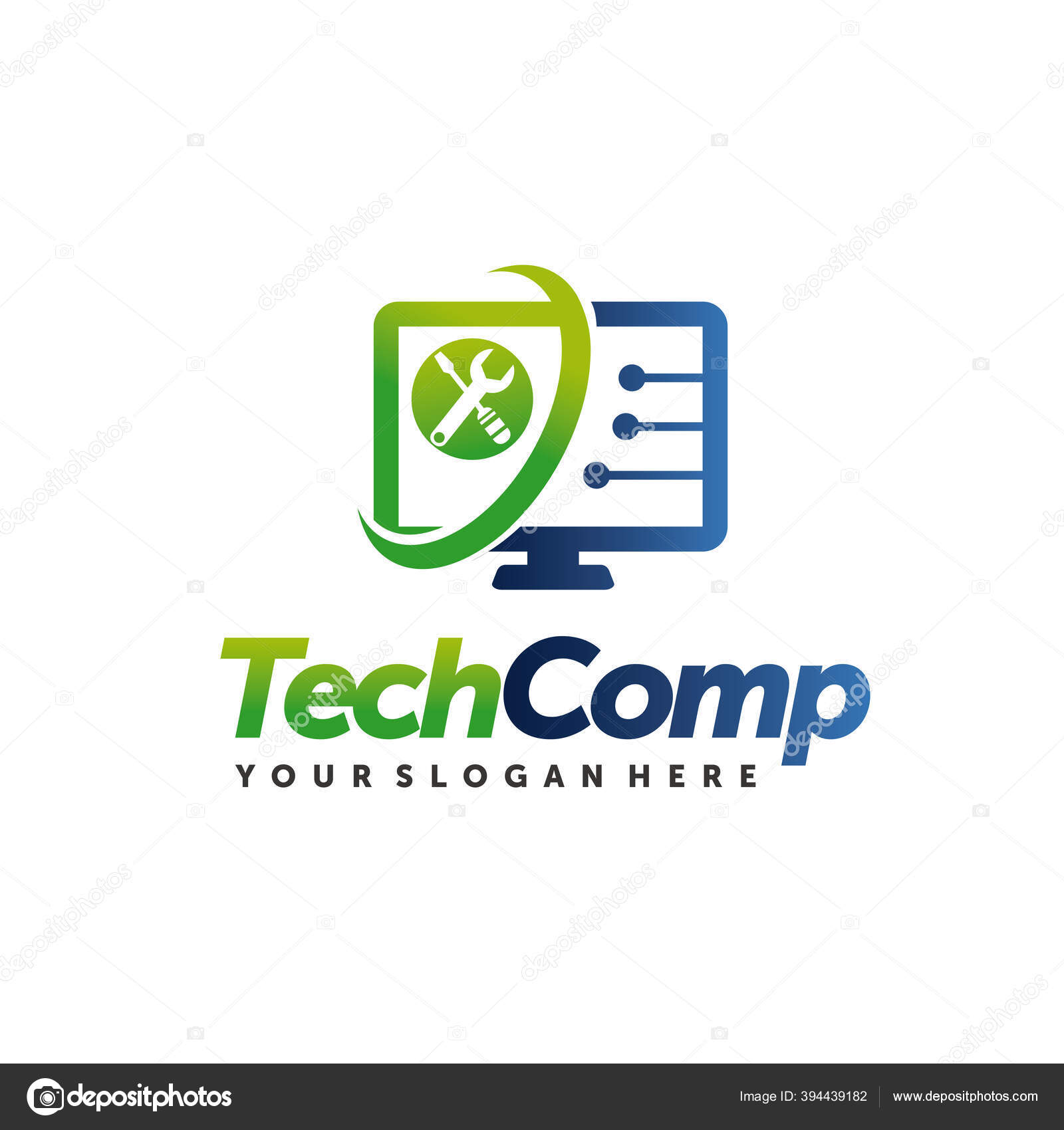 Computer Repair Logo Design