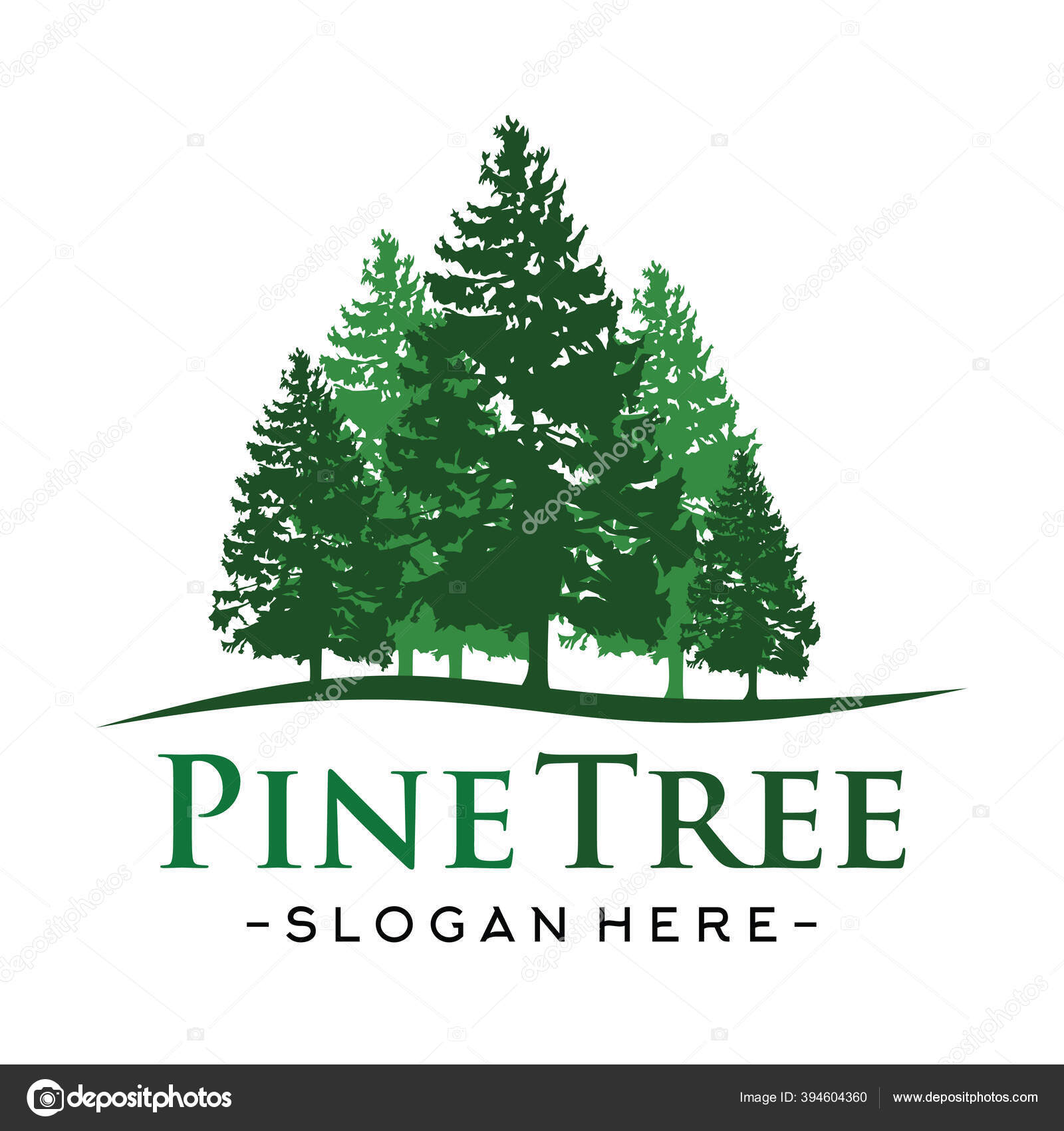 Pine Logo Pine Tree Logo Vector Stock Vector Image by ©WinnerCreative ...