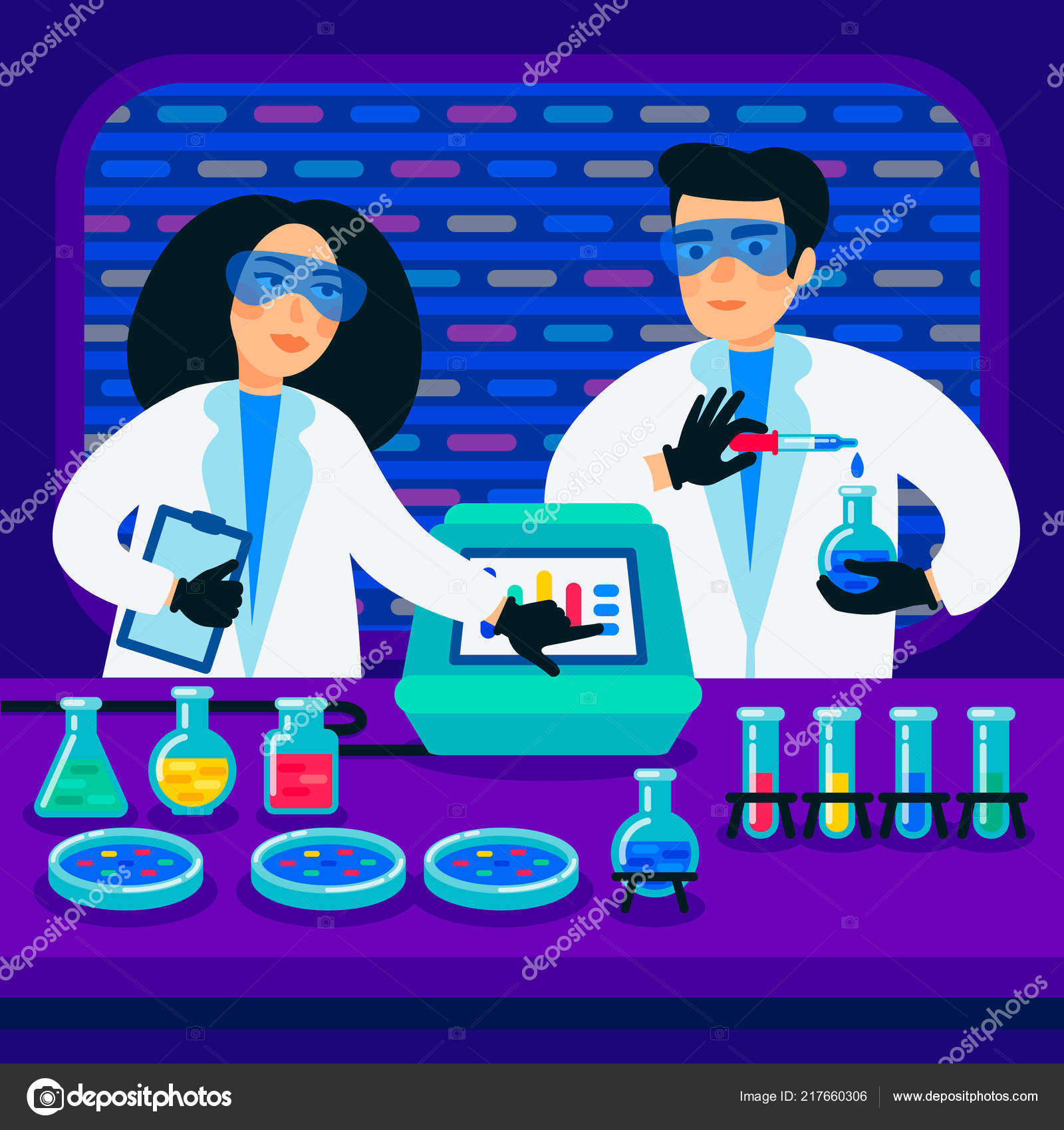 Dna Sequencing Cartoon