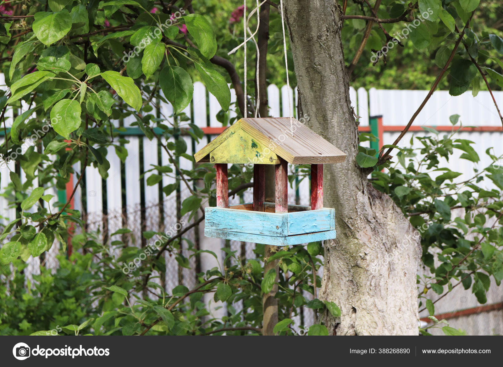 Nesting Old Box Handmade Garden — Stock Photo © flernata #388268890