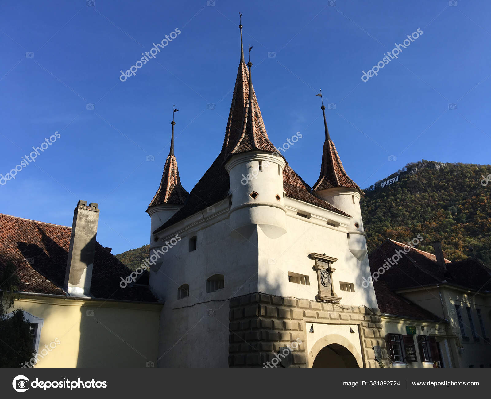 Catherine Gate Brasov Romania — Stock Photo © TravelTelly #381892724