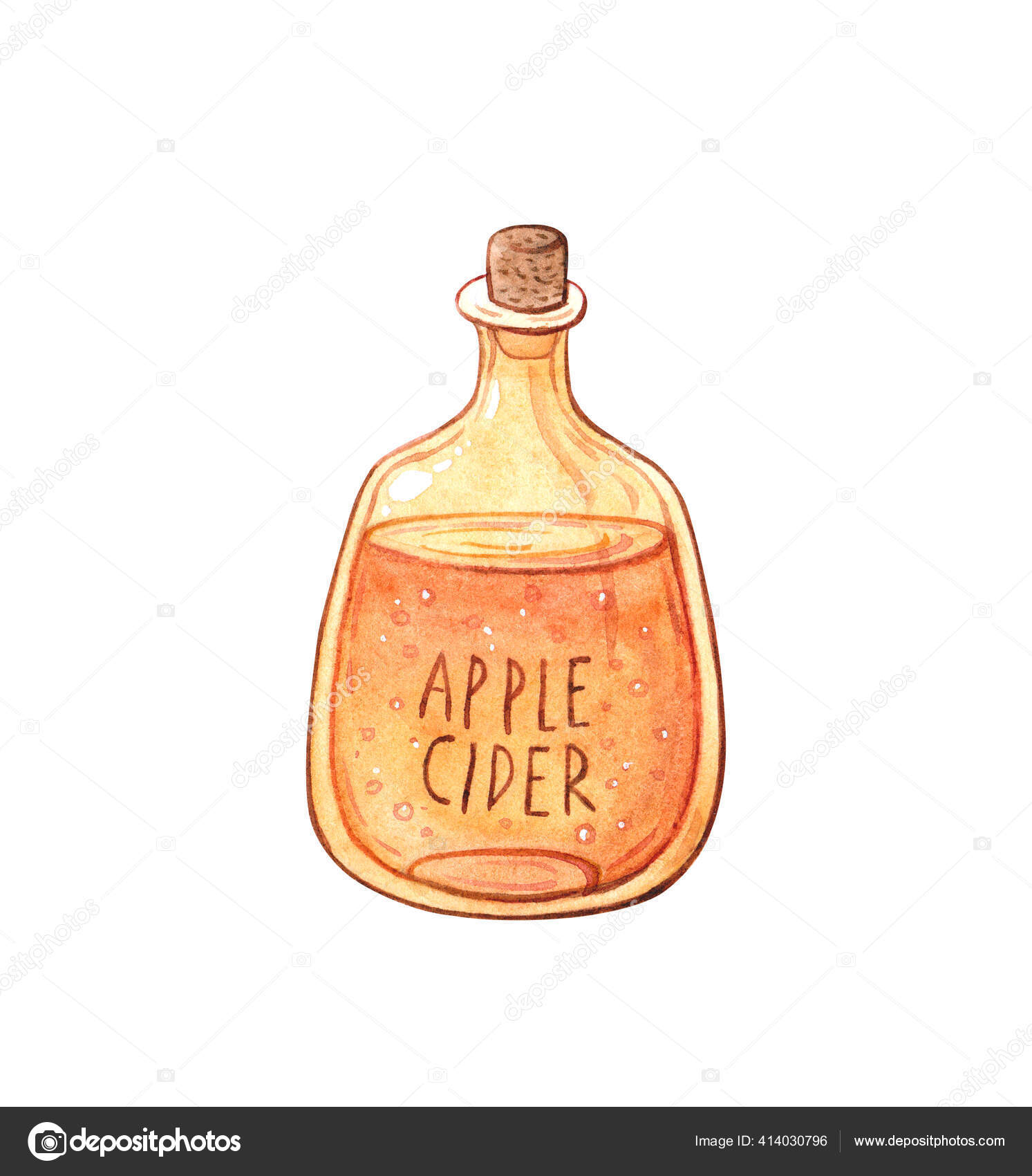 Apple Cider Jug Clipart