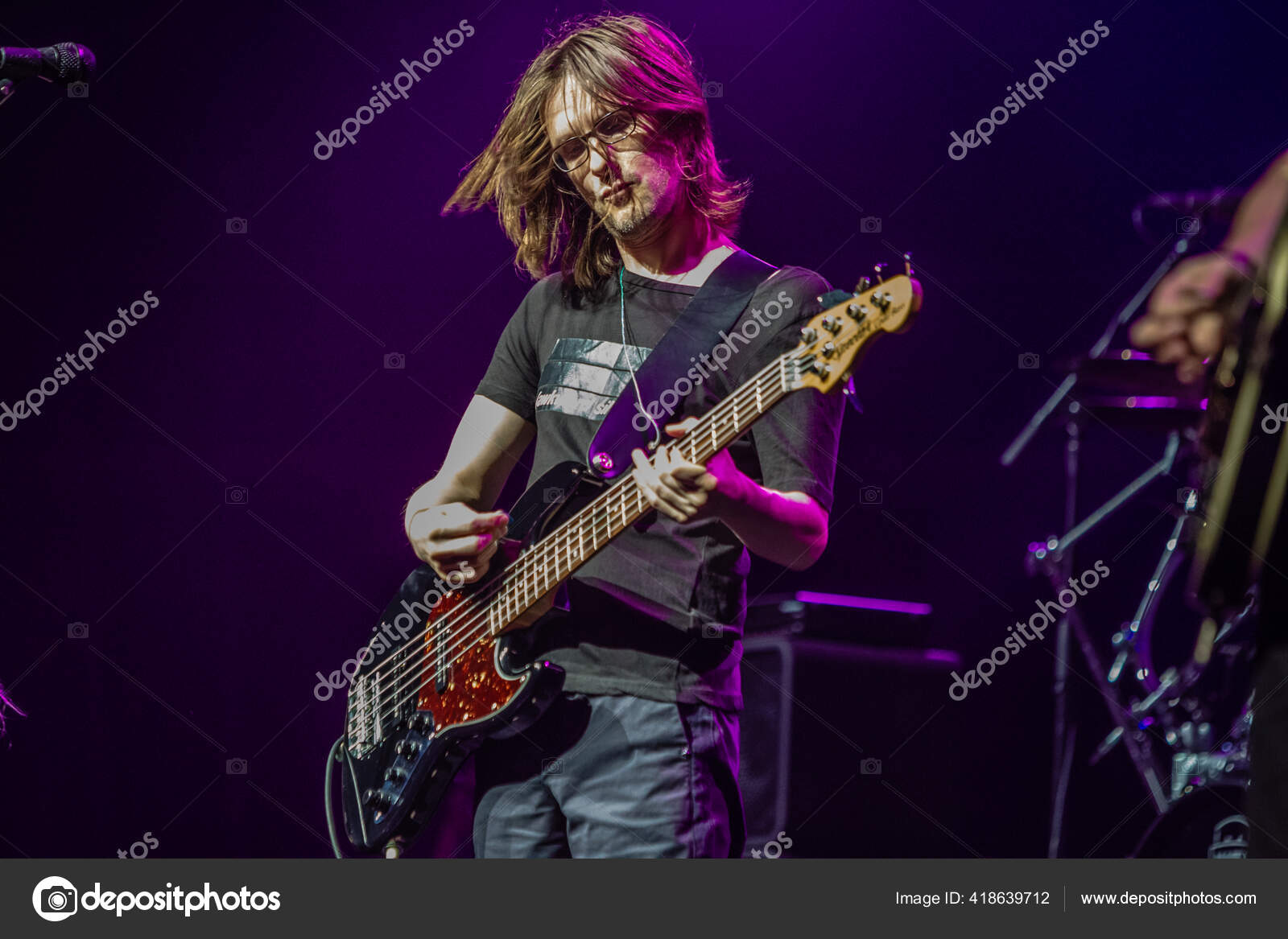 Steven Wilson Performing Stage Music Festival – Stock Editorial Photo ...