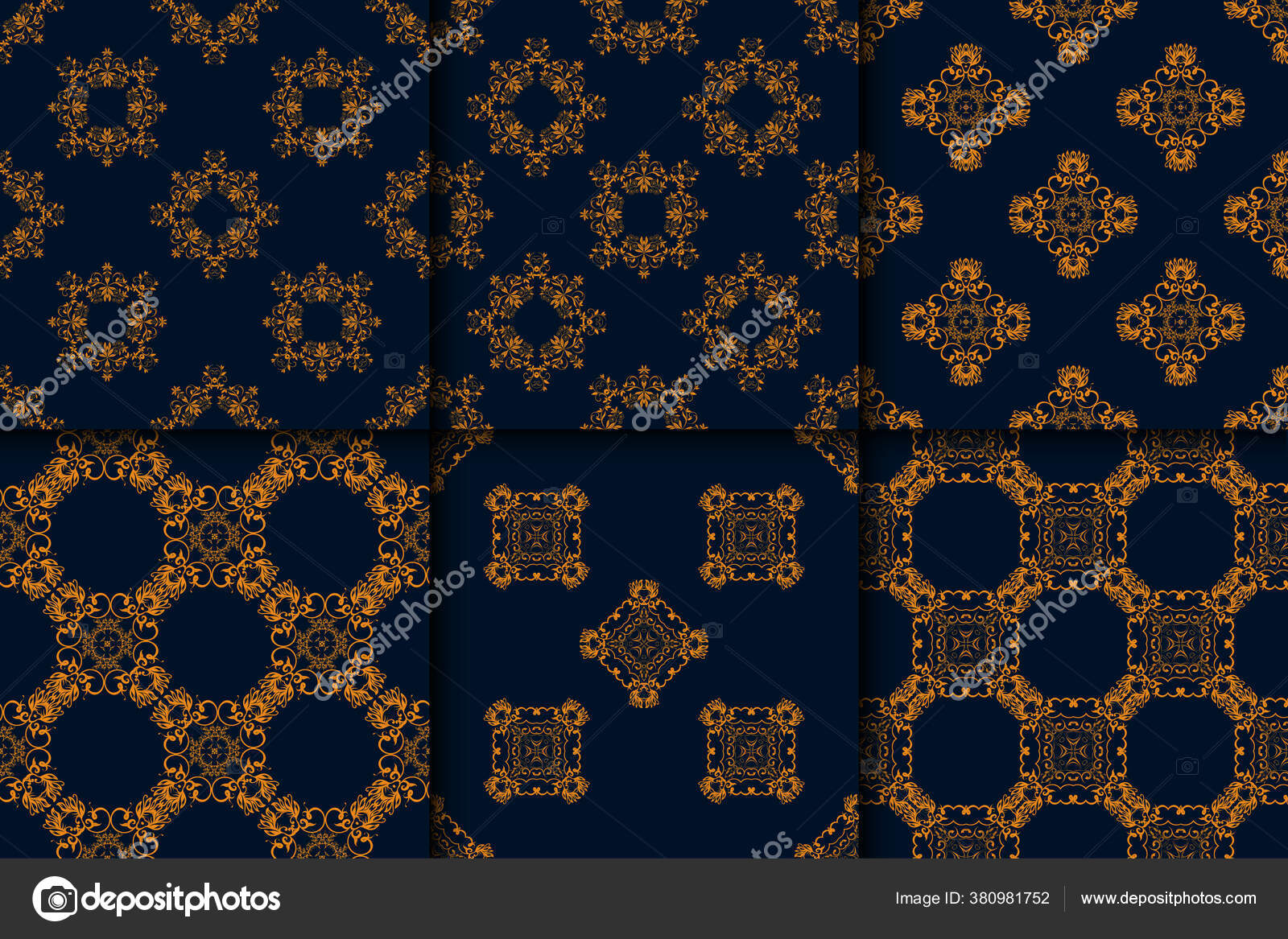 Seamless Ornament Background Floral Ornament Background Texture ...