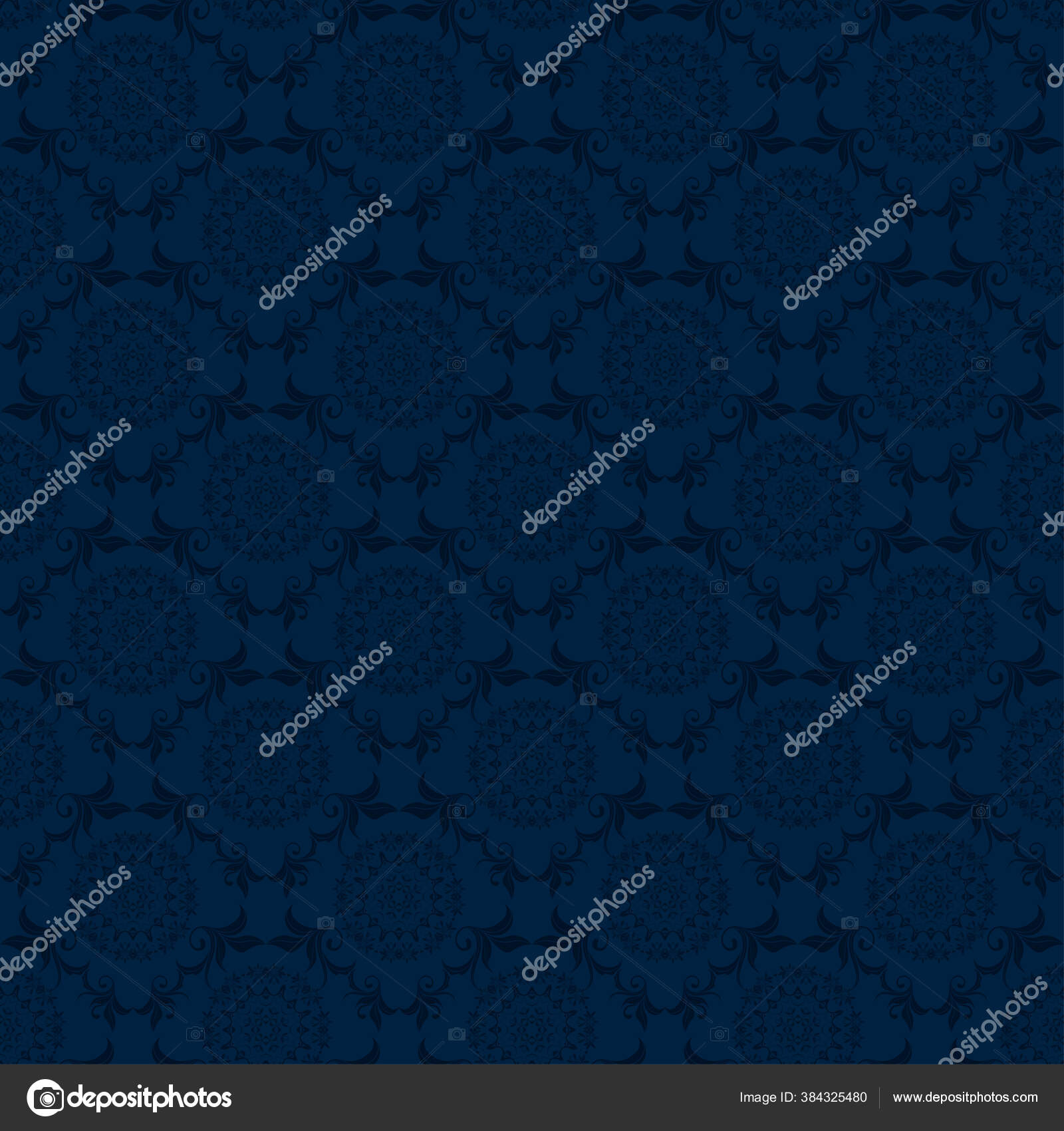 Seamless Ornament Background Wallpaper Pattern Stock Vector by ...