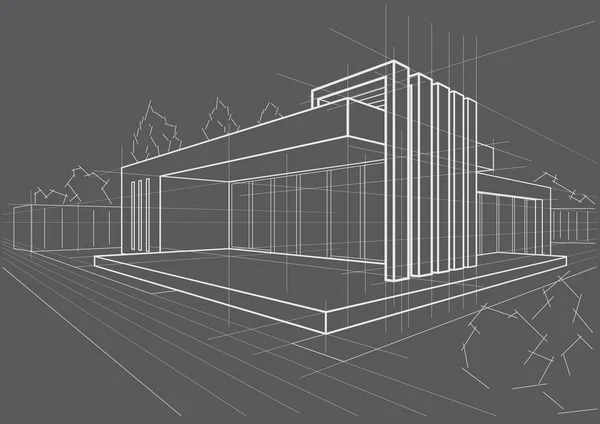 Linear sketch city Vector Art Stock Images | Depositphotos