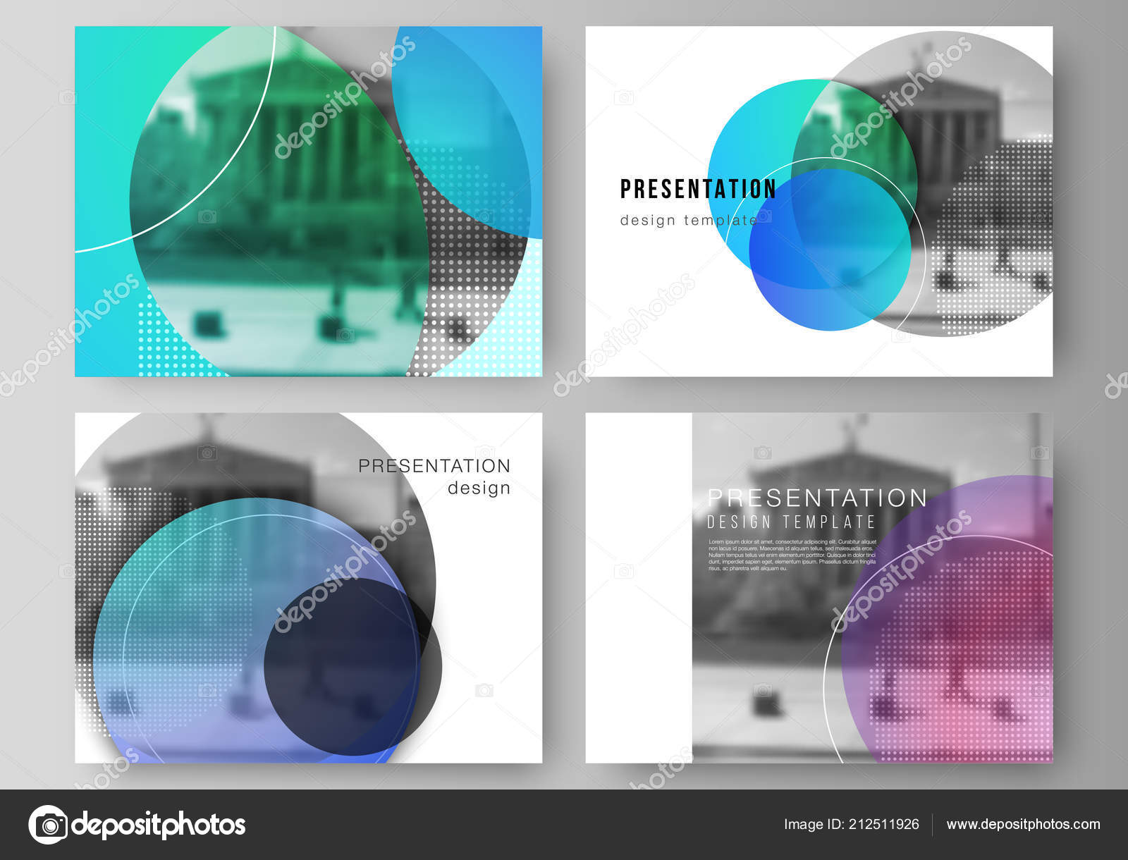 The minimalistic abstract vector illustration of the editable layout of ...