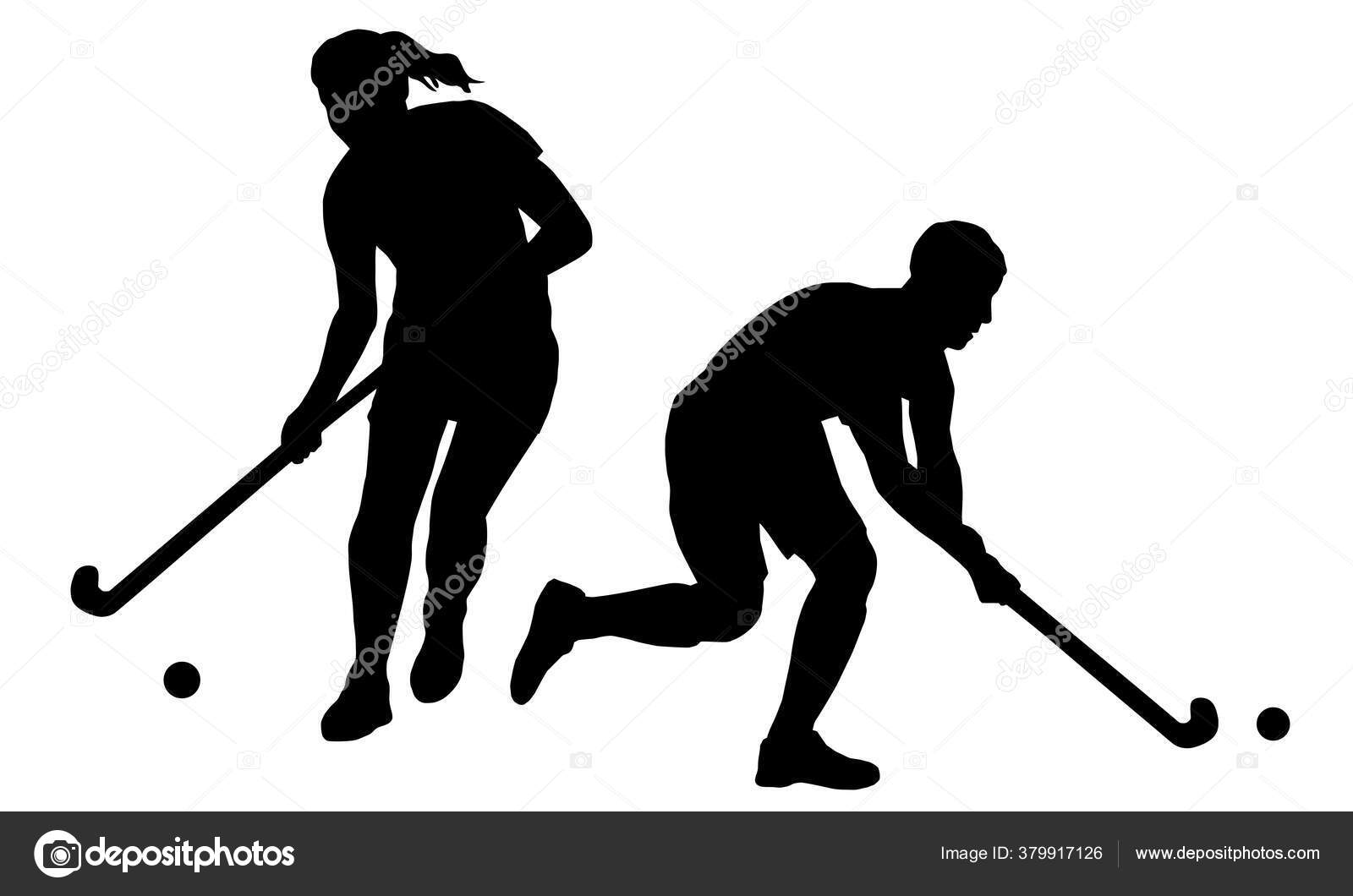 Field Hockey Vector