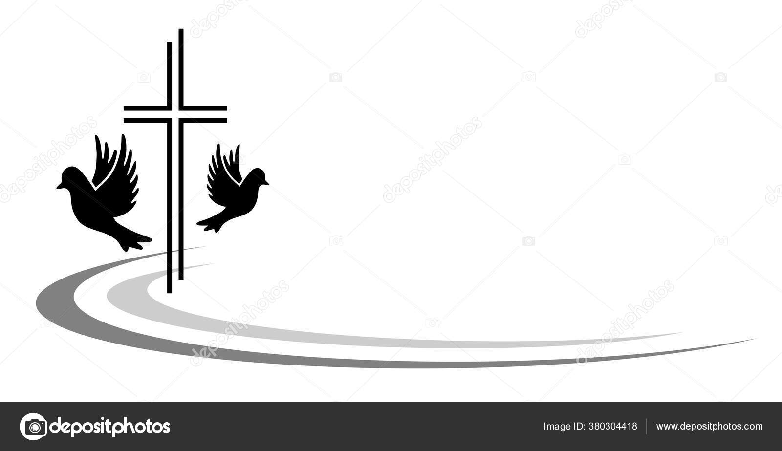 Gráfico Memorial Cristiano Calidad Vectorial Vector de stock por ...