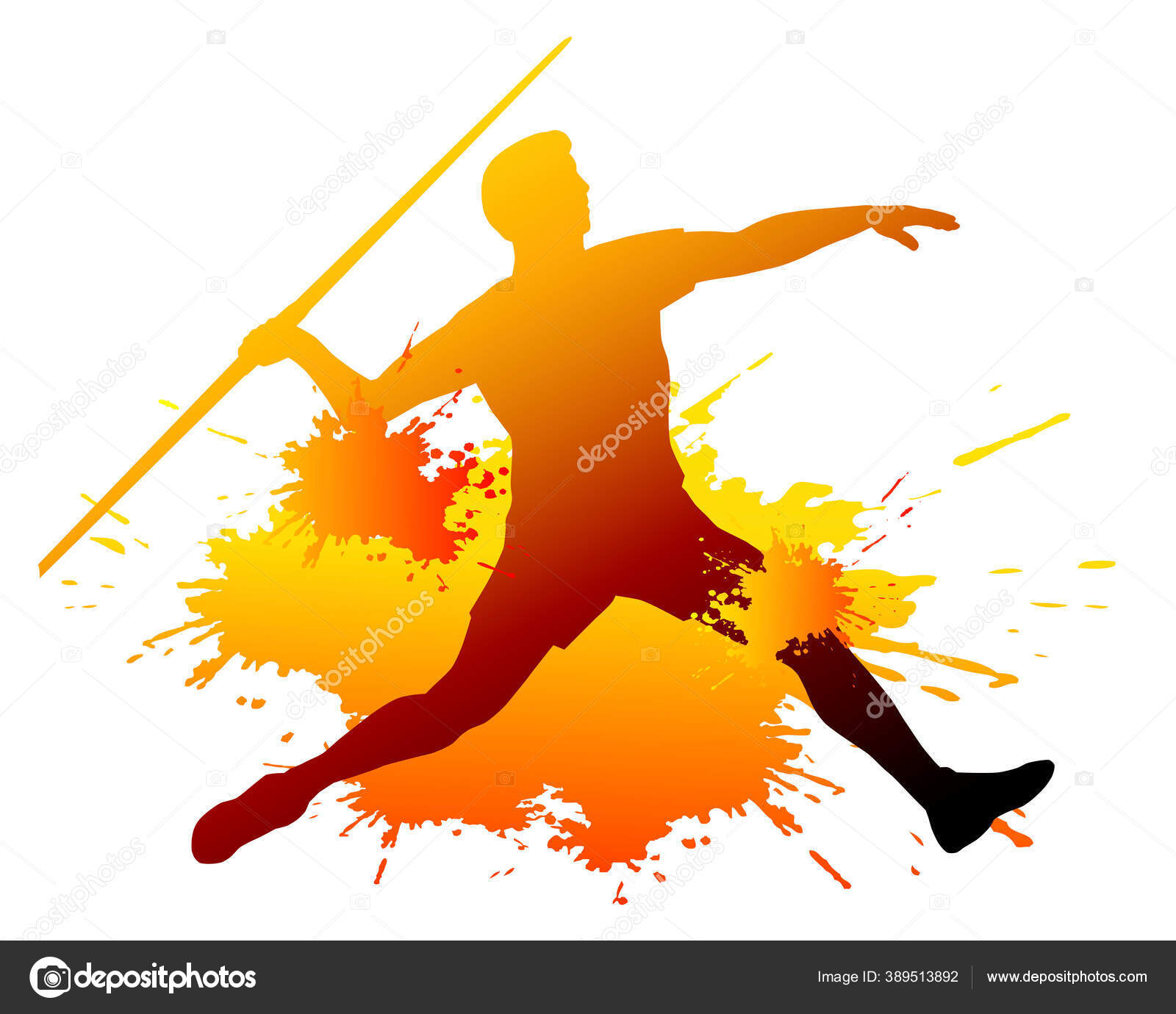 Athletics Sport Graphic Vector Quality Stock Vector Image by ...