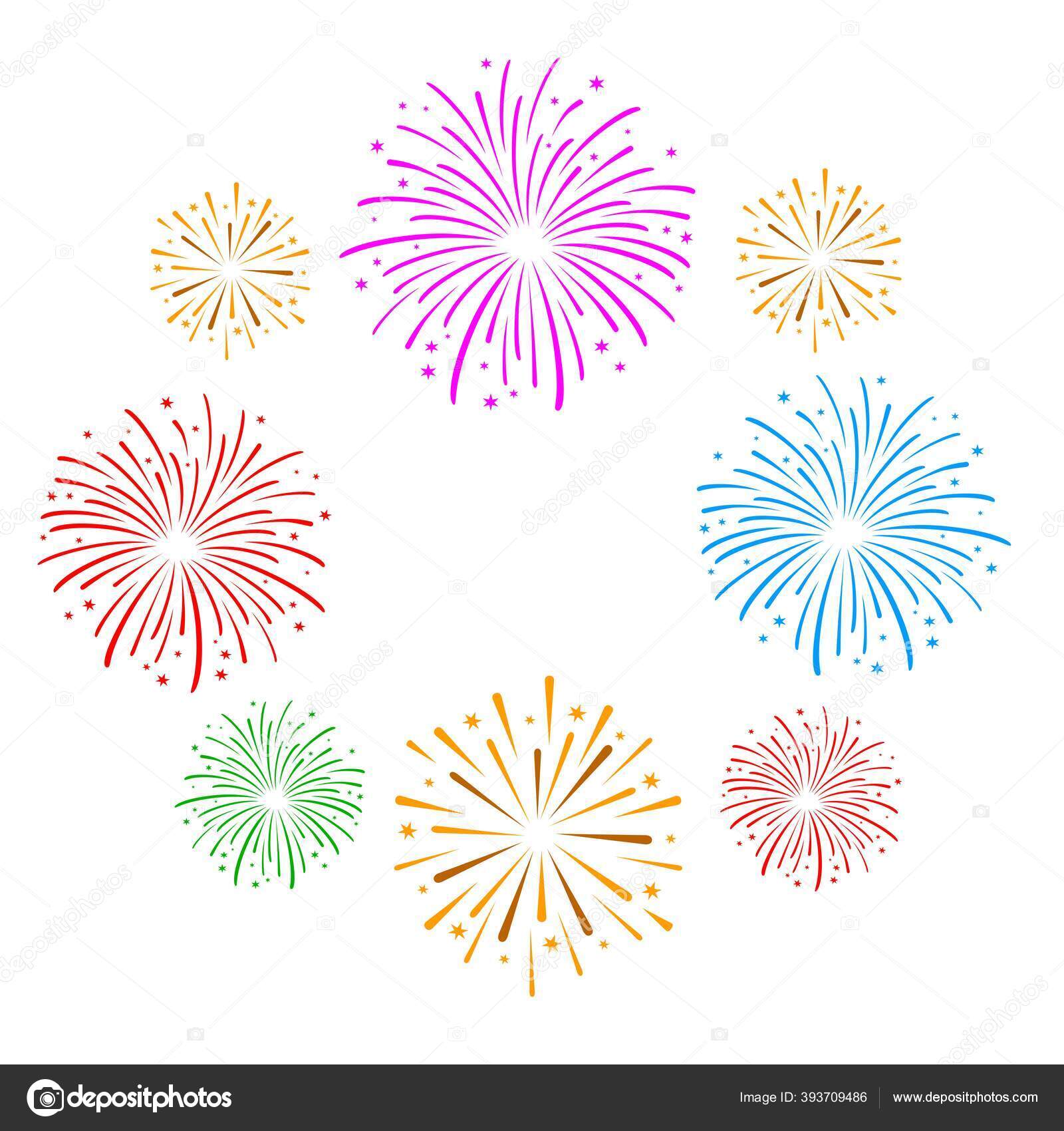 Fireworks Graphic Vector