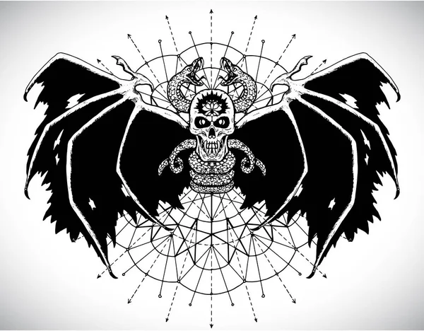 Graphic Illustrations Symbols Death Devil Signs Fantasy Secret ...