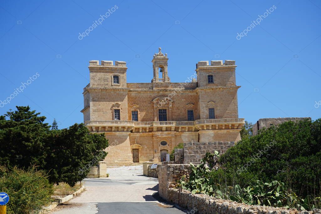 Selmun Palace, Selmun Tower es un ejemplo de arquitectura barroca ...