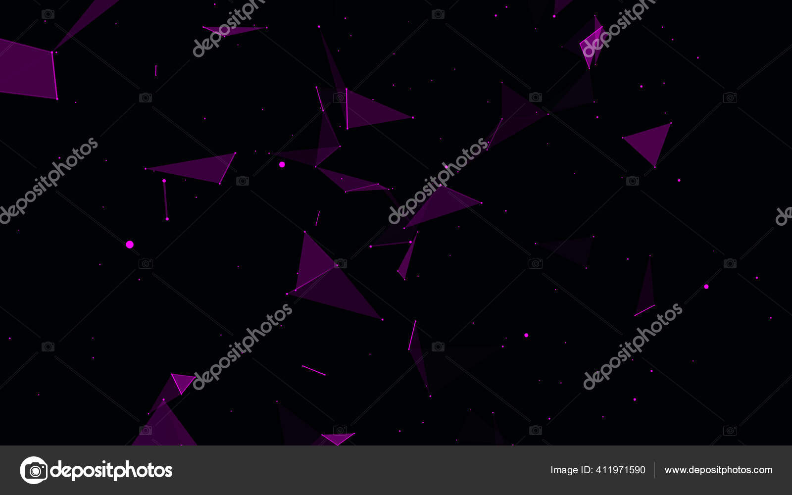 Abstract Digital Background Cosmic Particles Effect Plexus Big Data ...