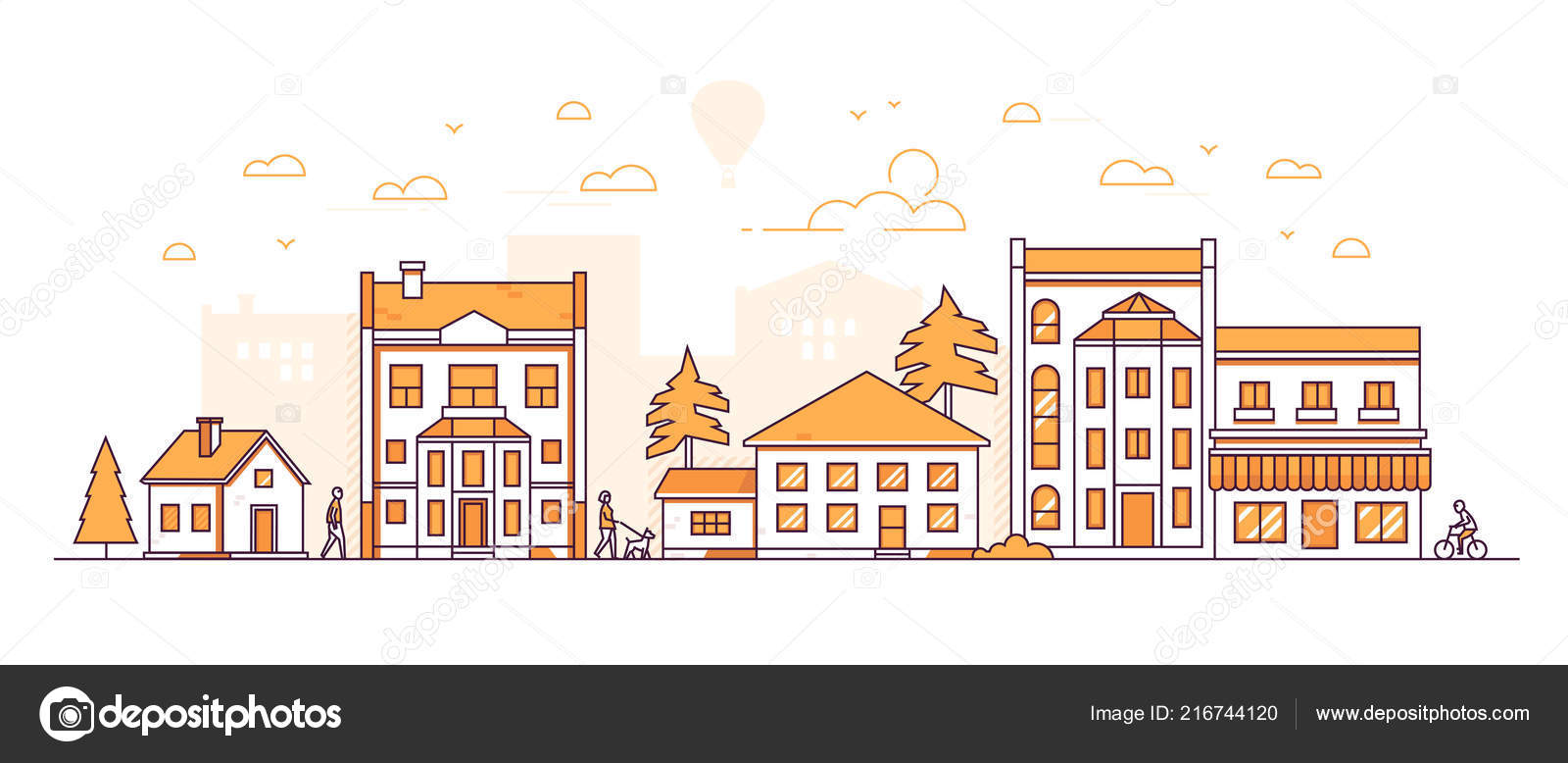 City Block Vector