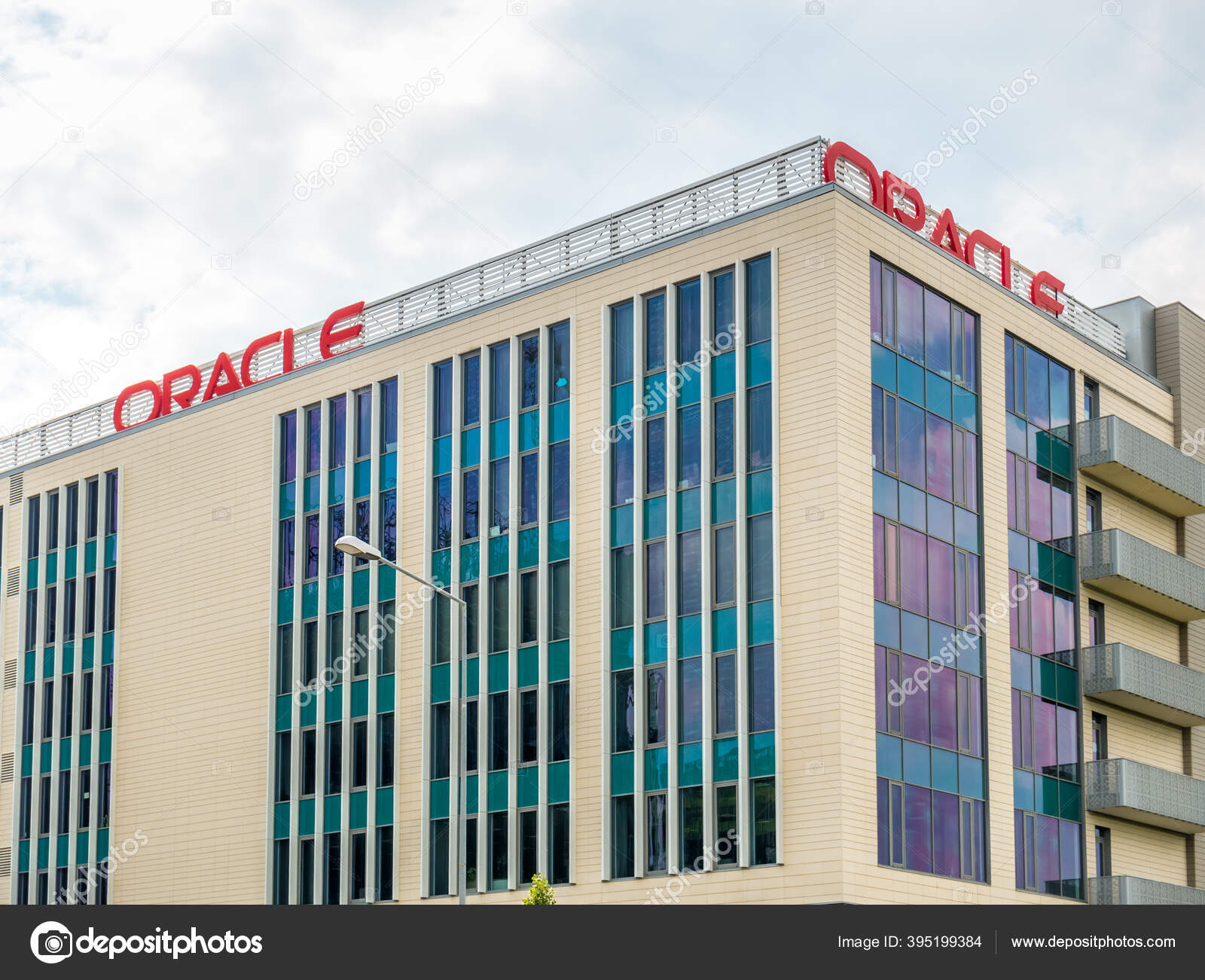 Bucharest Romania 2020 Oracle Headquarter Building Bucharest Logo ...