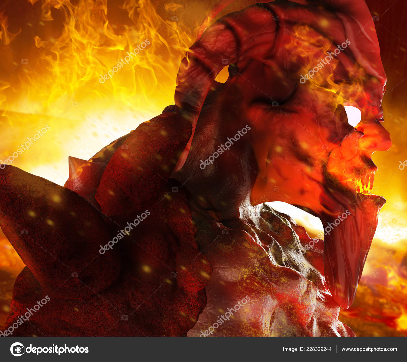 Real Demon Background