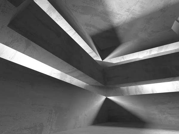 Abstract geometric architectural background with concrete texture ...