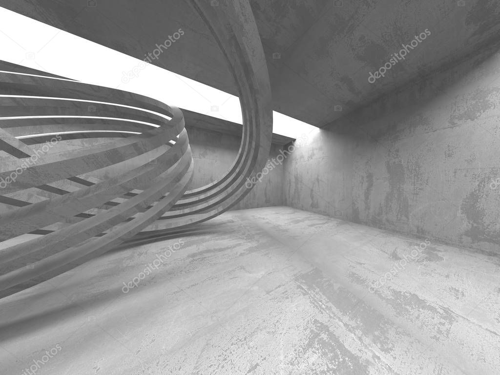 Fondo abstracto de arquitectura geom trica de hormig n. ilustraci n de renderizado 3d 2024