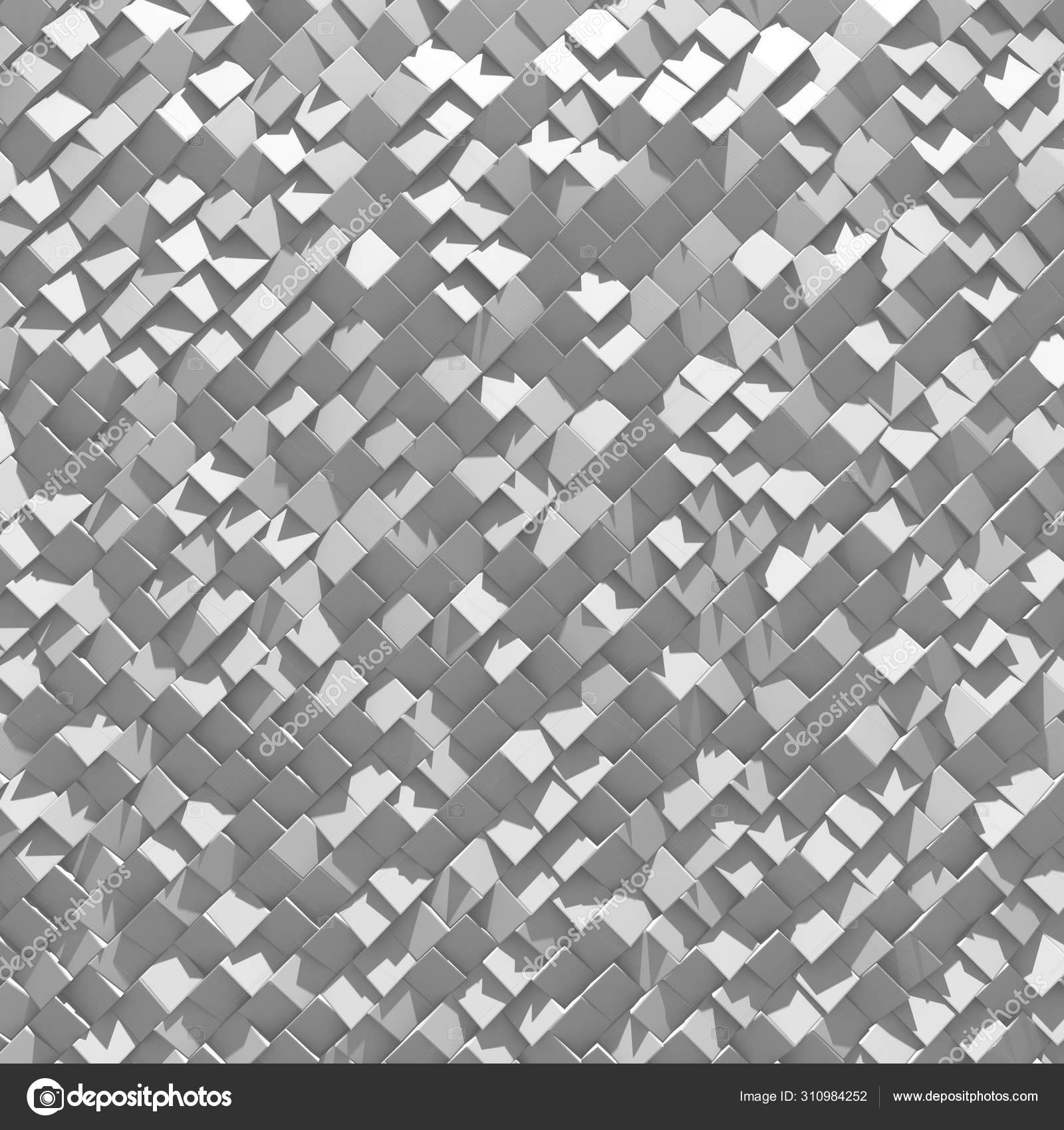 White classic tile texture background. 3d render Stock Photo by ...