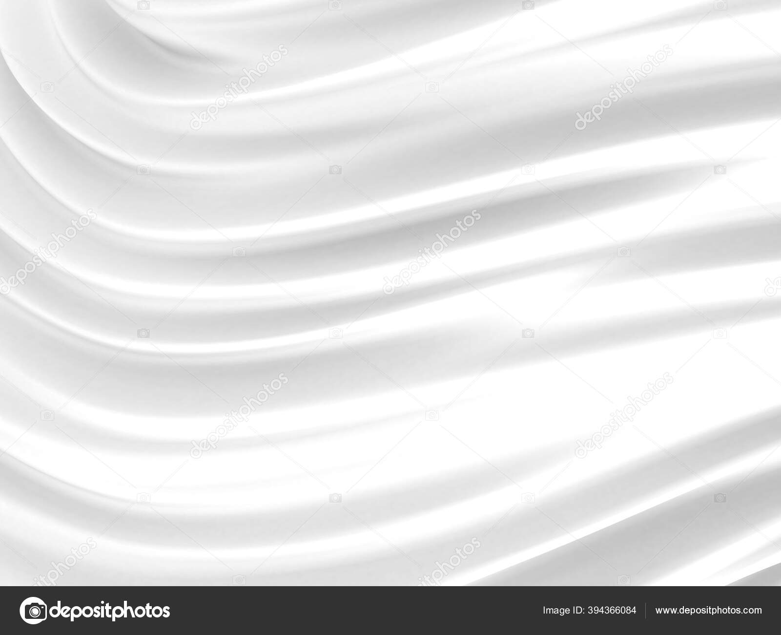 White Abstract Liquid Wavy Background Render Illustration Stock Photo ...