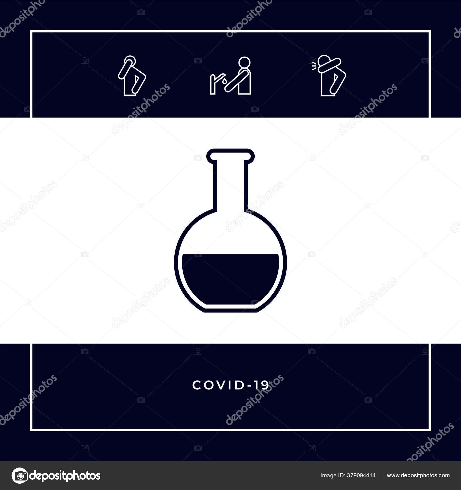 Test Tube Symbol Icon Elements Your Design ⬇ Vector Image by © sssheina ...