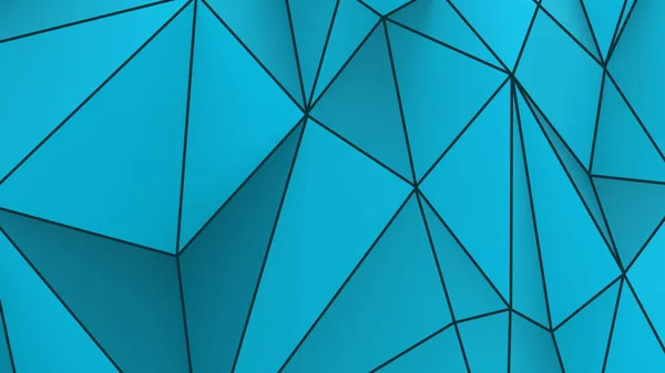 Azure abstract modern crystal background. Polygon, Line, Triangle ...