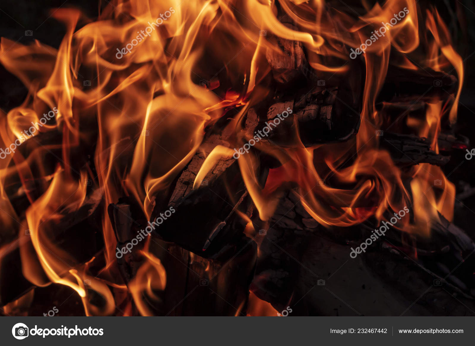 Fire Broke Out — Stock Photo © vapm #232467442
