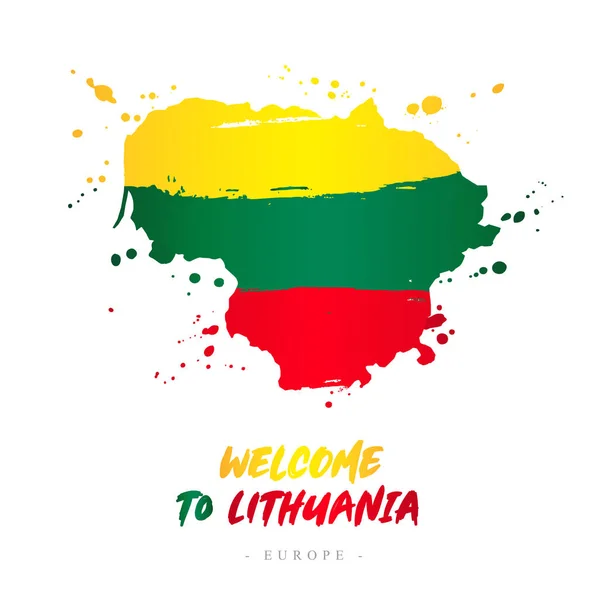 Vilnius lithuania cartão postal Vector Art Stock Images | Depositphotos