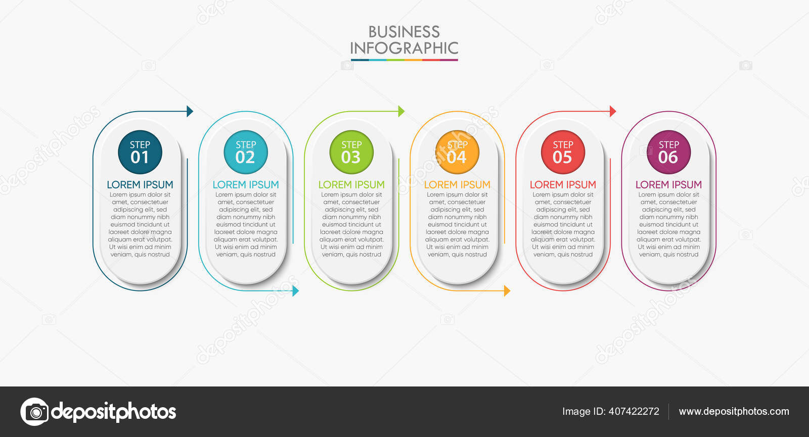 Business Data Visualization Timeline Infographic Icons Designed ...