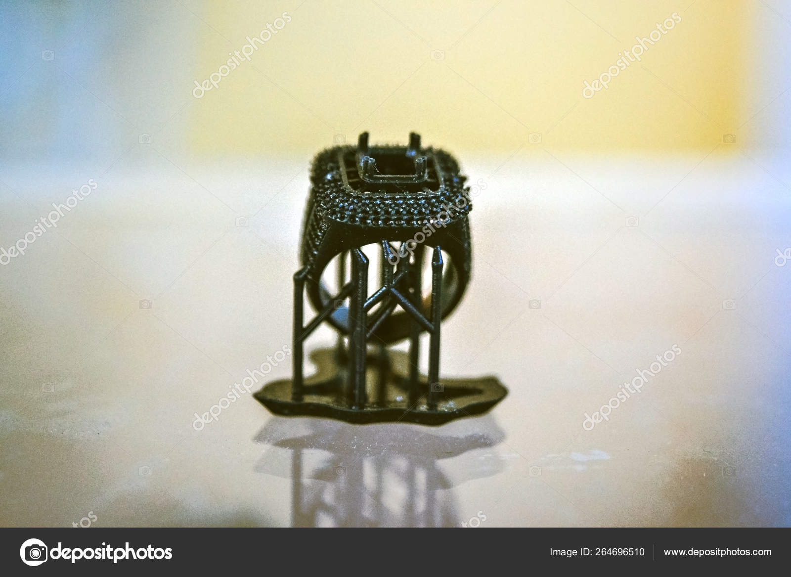 Objects photopolymer printed on a 3d printer. Stock Photo by ...
