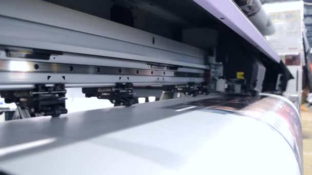 Large format printer works — Stock Video © Marina1408 #272839598