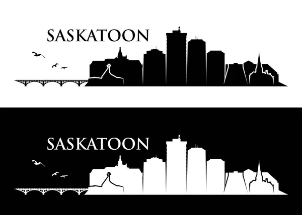 Saskatoon skyline Vector Art Stock Images | Depositphotos