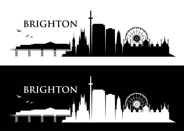Brighton landscape Vector Art Stock Images | Depositphotos