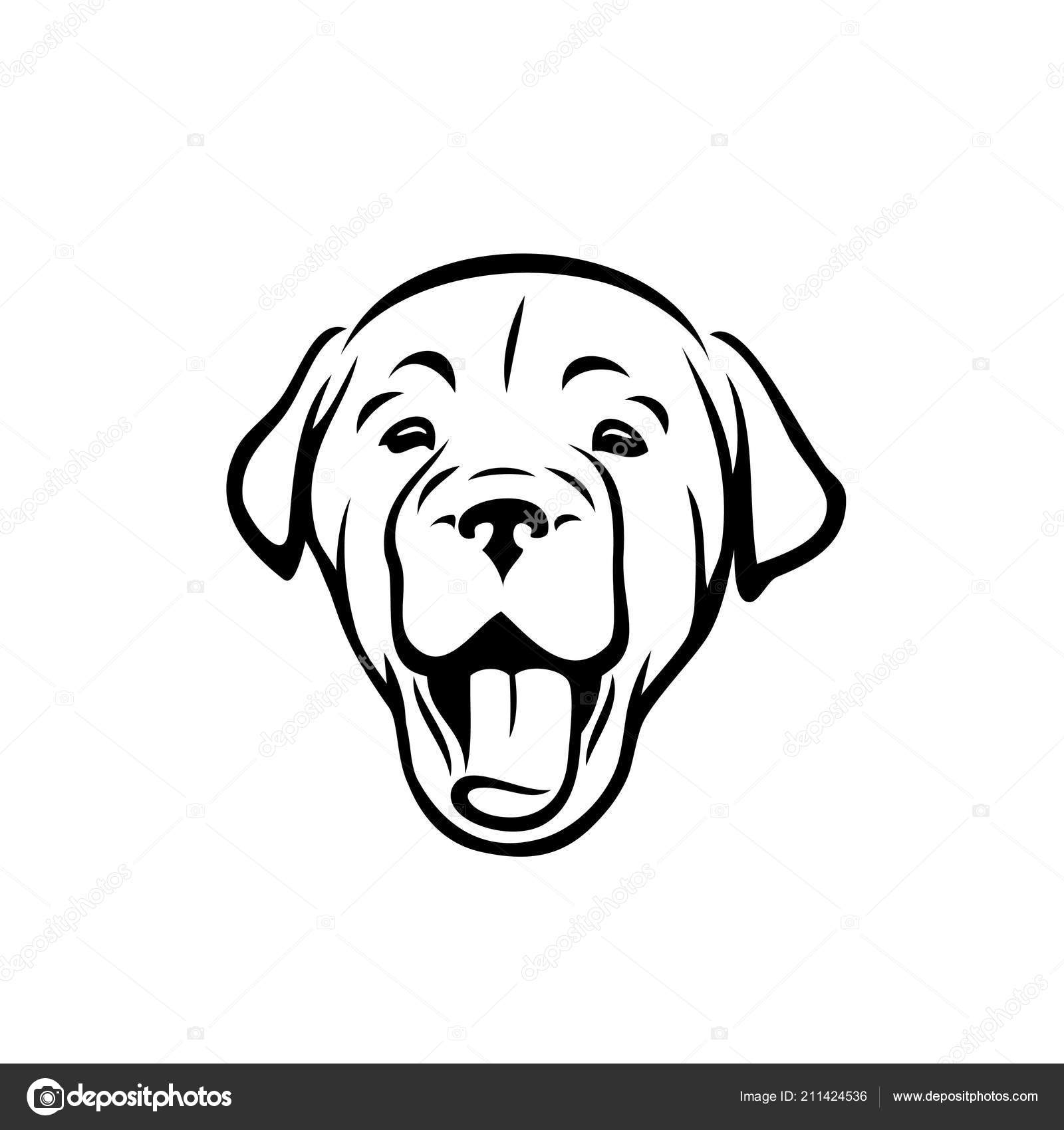 Labrador Retriever Puppy Dog Vector Illustration Stock Vector by ©I ...