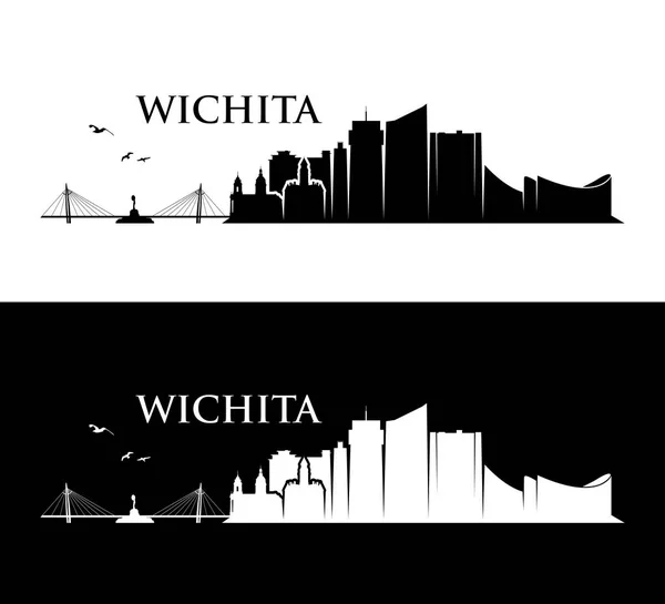 Wichita skyline Vector Art Stock Images | Depositphotos